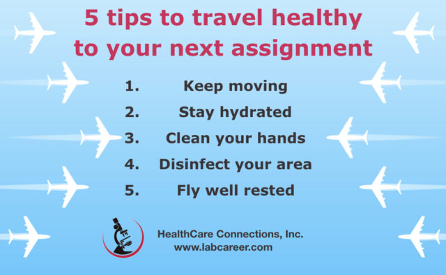 Fly Smart: 5 Tips to Travel Healthy - labcareer